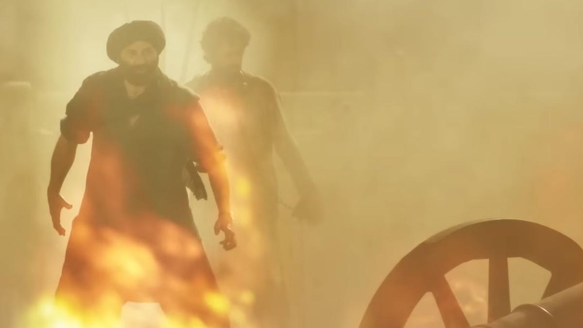 ‘Gadar 2’ teaser: Sunny Deol returns to Lahore, extracts a wheel - The Hindu